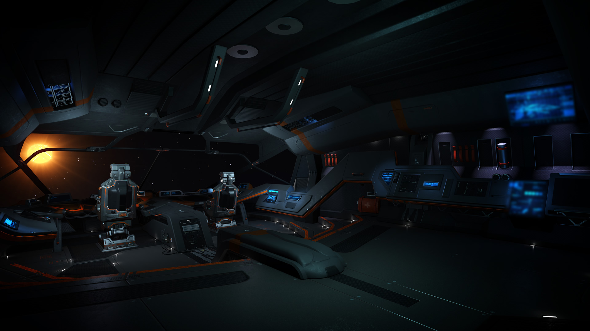 Anyone else ever notice that the seats have the joysticks and throttle ...